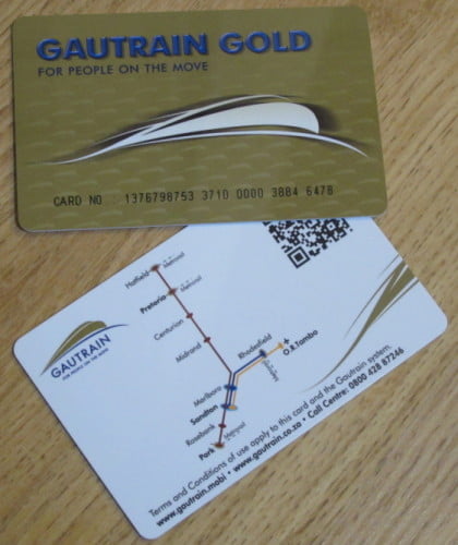 Gautrain, o trem que liga Johannesburg e o aeroporto