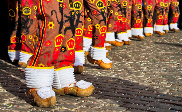 Carnaval de Binche na Bélgica, um dos mais famosos da Europa!