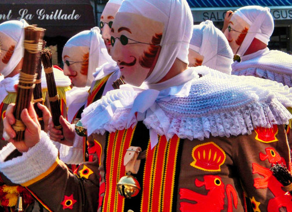 Carnaval de Binche na Bélgica, um dos mais famosos da Europa!